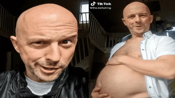 Gana miles de dólares por compartir videos inflando su panza en OnlyFans