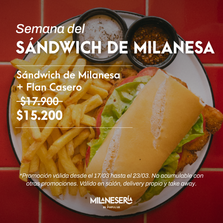 Día del Sándwich de Milanesa, un plato que no falta en la mesa de los ...